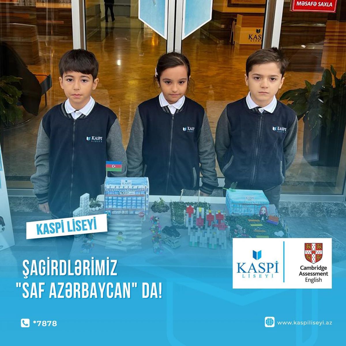 Kaspi Təhsil Şirkəti - Kaspi Liseyi "SAF Azərbaycan"da 13 komanda, 37 ...
