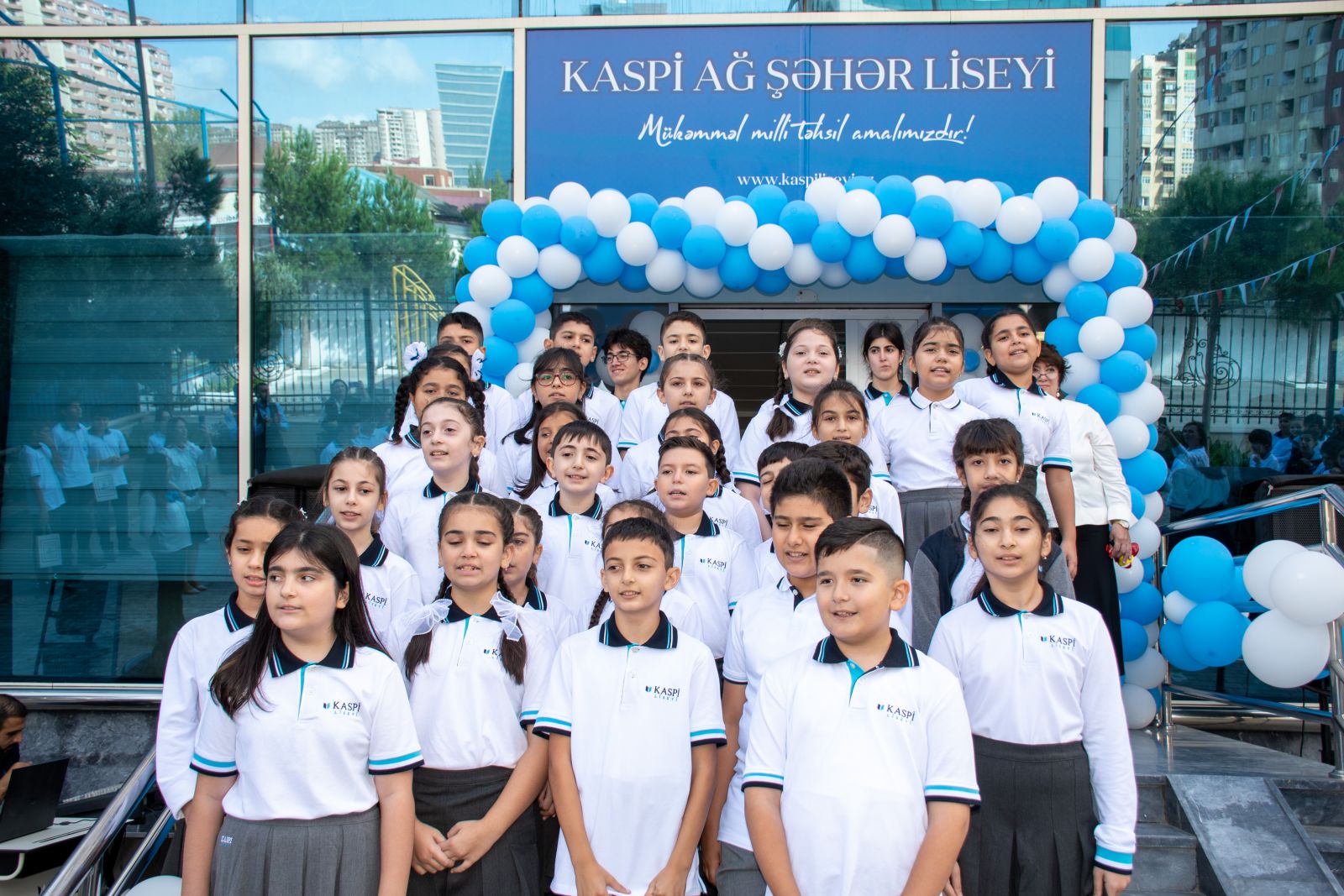 Kaspi Təhsil Şirkəti - Kaspi Liseyində yeni tədris ilinə start verildi