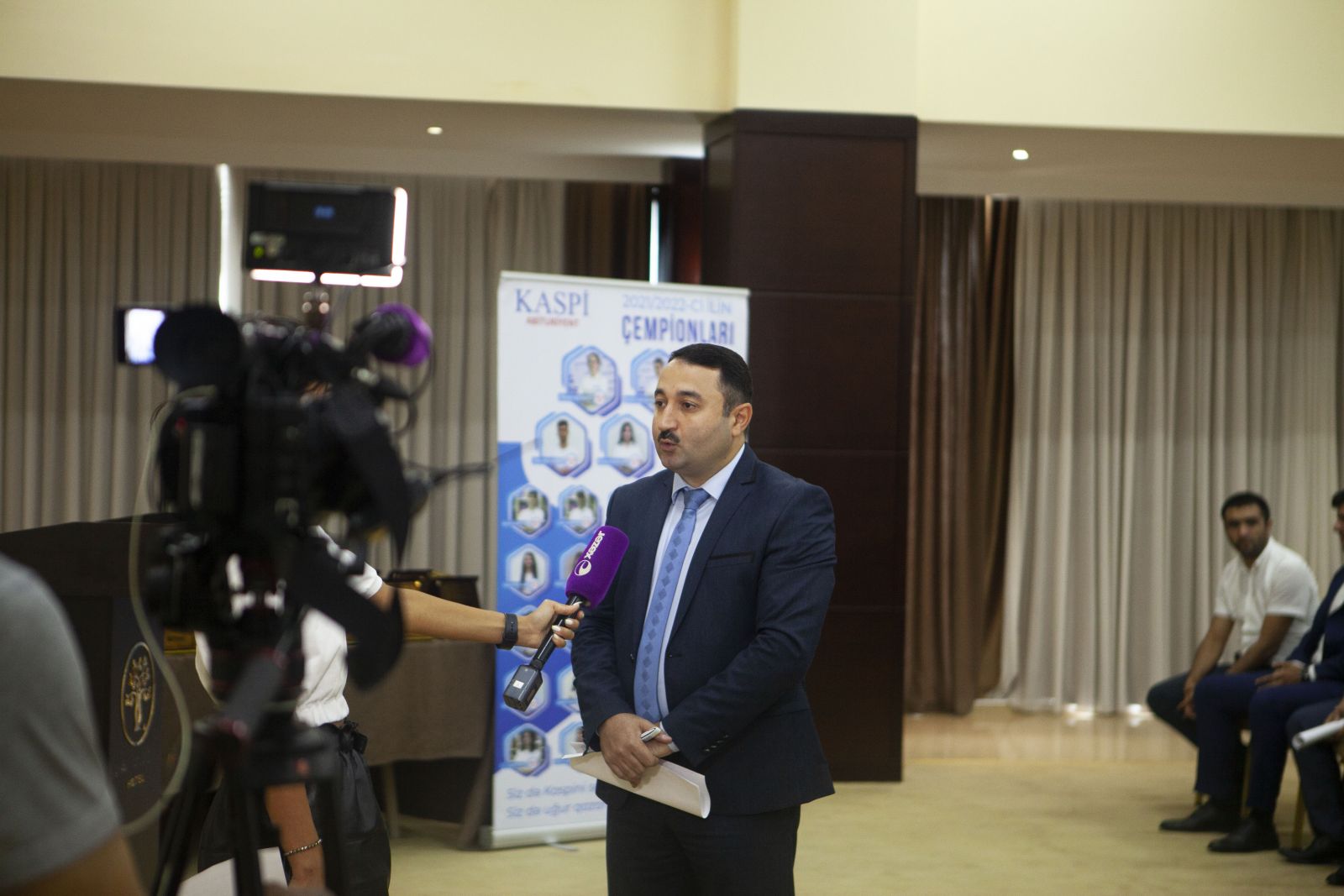 Kaspi Təhsil Şirkəti - Prezident təqaüdünə namizədlər mükafatlandırıldı