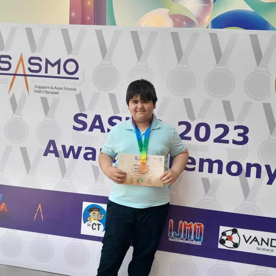 Kaspi Təhsil Şirkəti - Kaspi Liseyinin şagirdi Azərbaycan üzrə SASMO ...